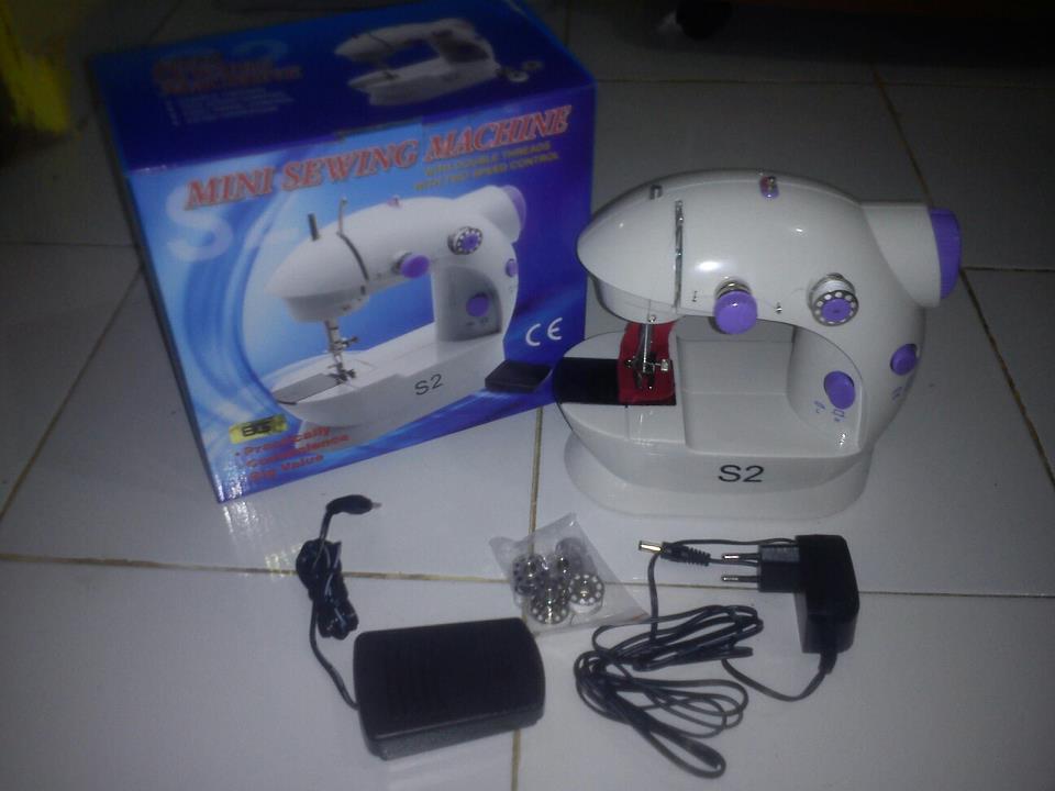 HARGA MESIN JAHIT MINI - MESIN JAHIT PORTABLE MINI