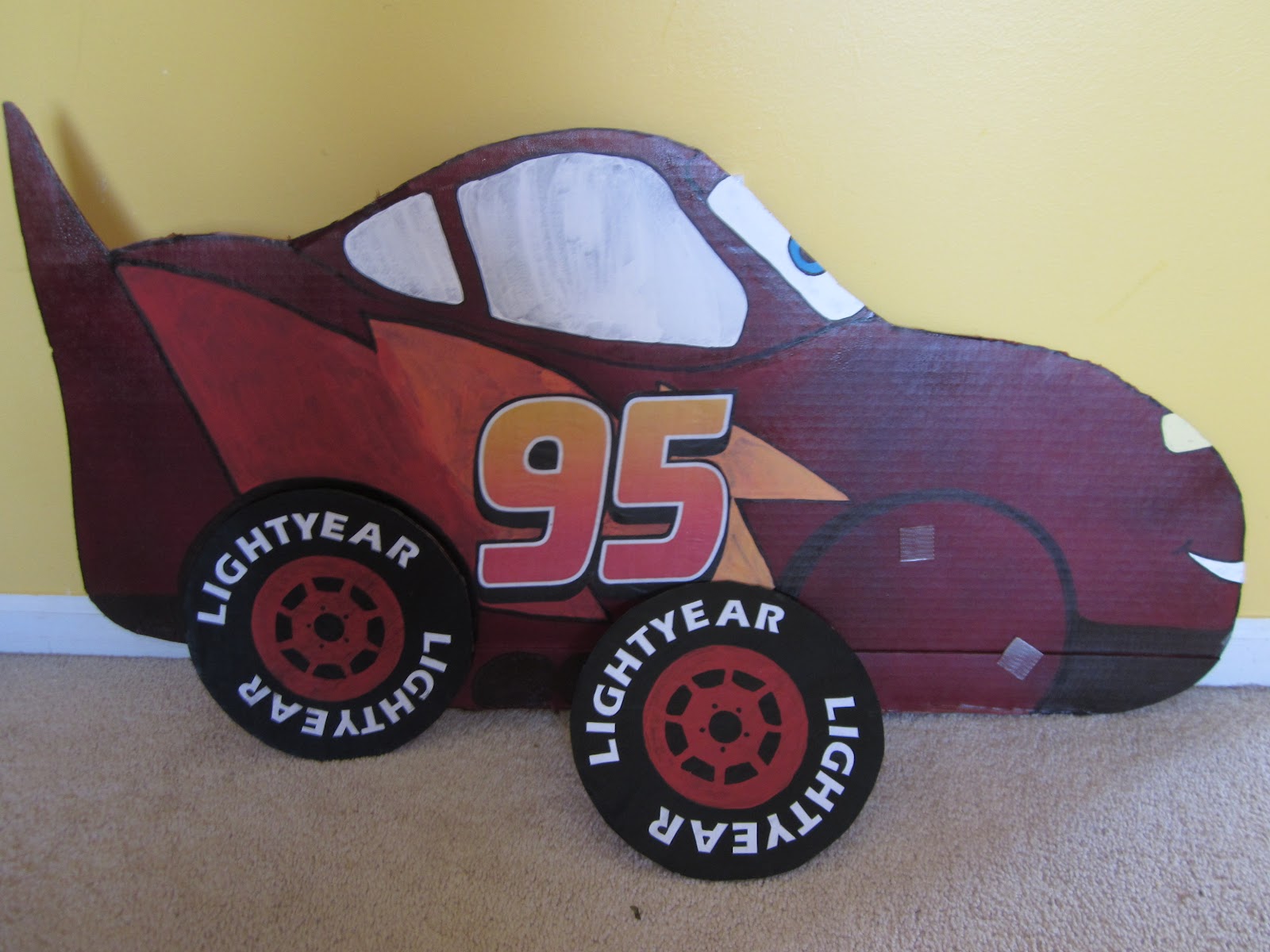 Because I Said So (and Other Mommyisms): DIY Pit Stop Game for "Cars" Party