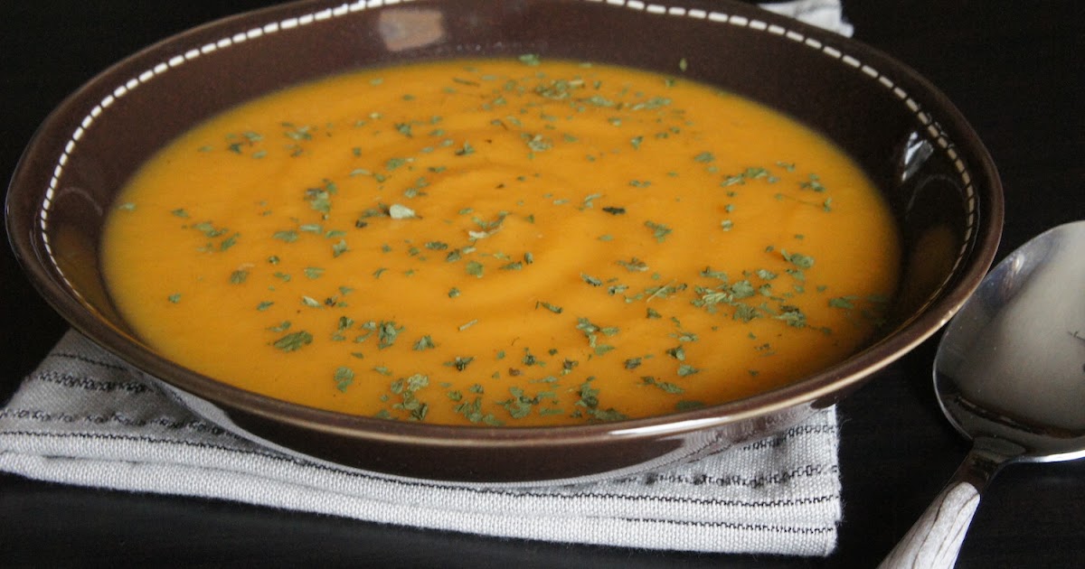Soupe de carottes aux épices