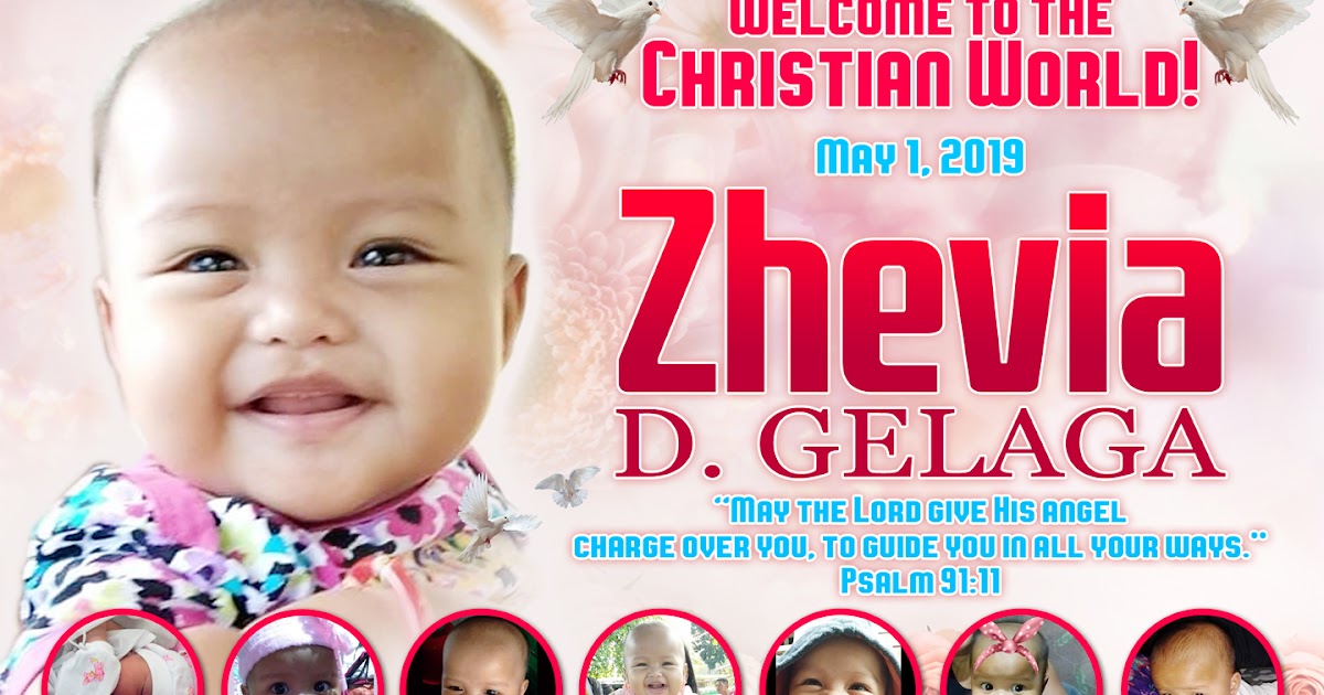 Aesthetic Graphics Design: Here's another sample of Christening Tarp in ...