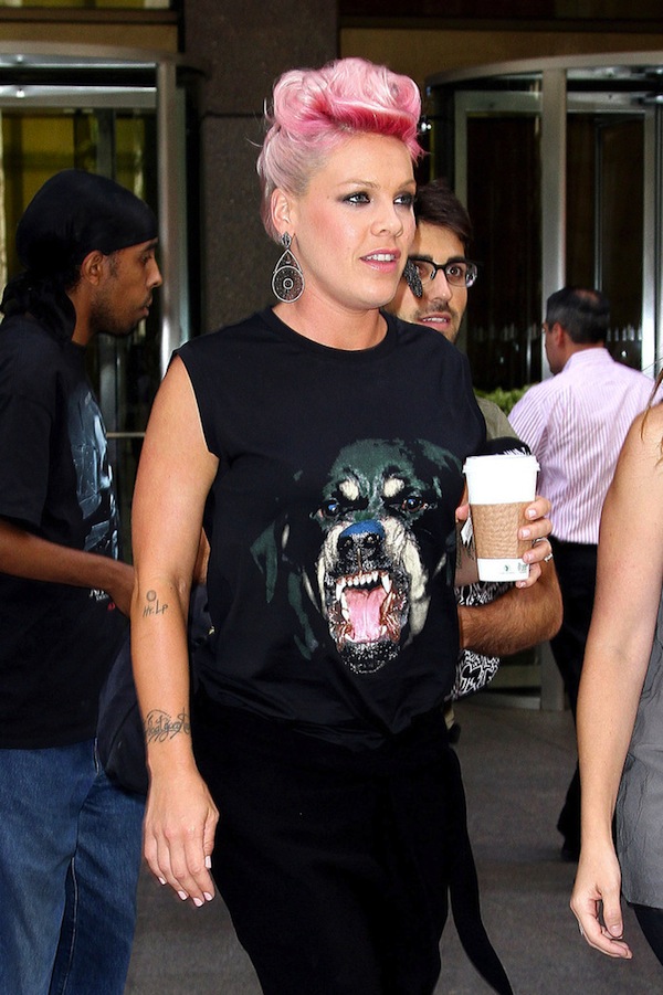 Aidan.Ba: Finally!My Givenchy "Rottweiler" printed t-shirt & scarf ♥