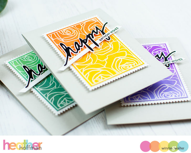 winnie & walter blog: w&w 5th Birthday Bash | Card Set Challenge with ...