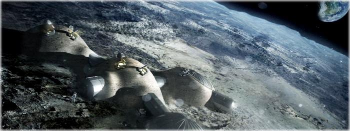 A China planeja construir uma casa na Lua utilizando uma impressora 3D