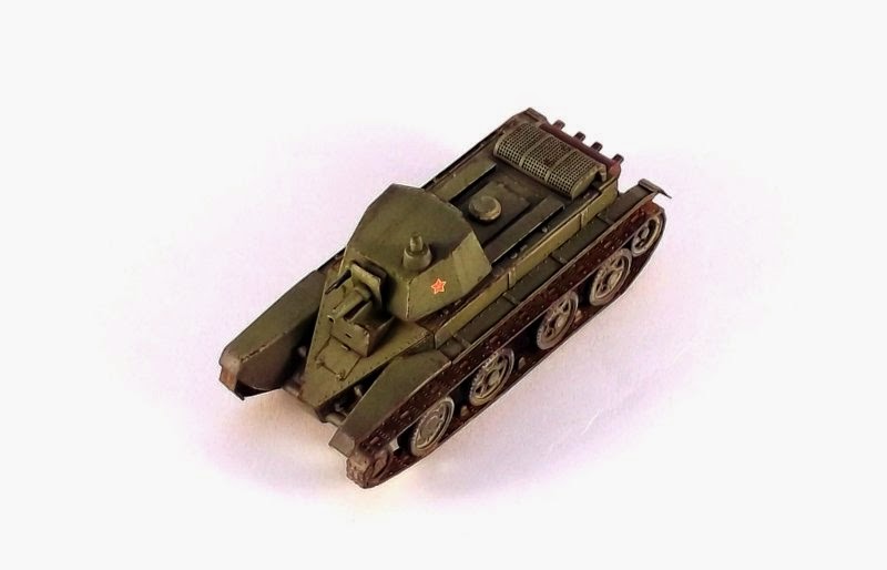 Gulumik Military Models: D-38 SOVIET ARTILLERY TANK 1/72 UM - GALLERY