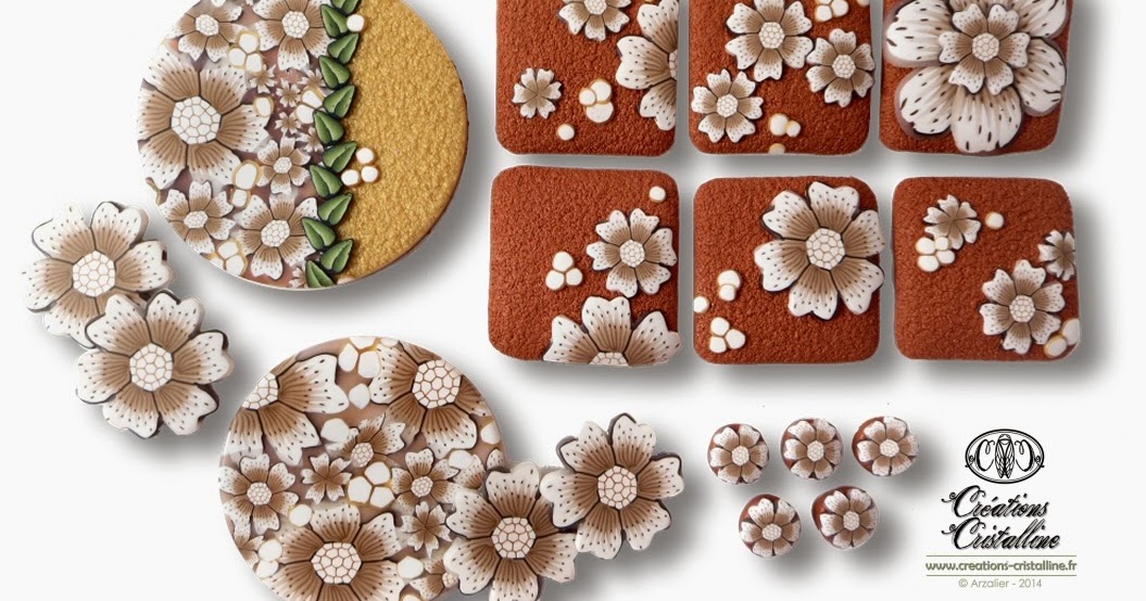 Fimo Cristalline, tuto et bijoux en polymère: Des fleurs, des fleurs et ...