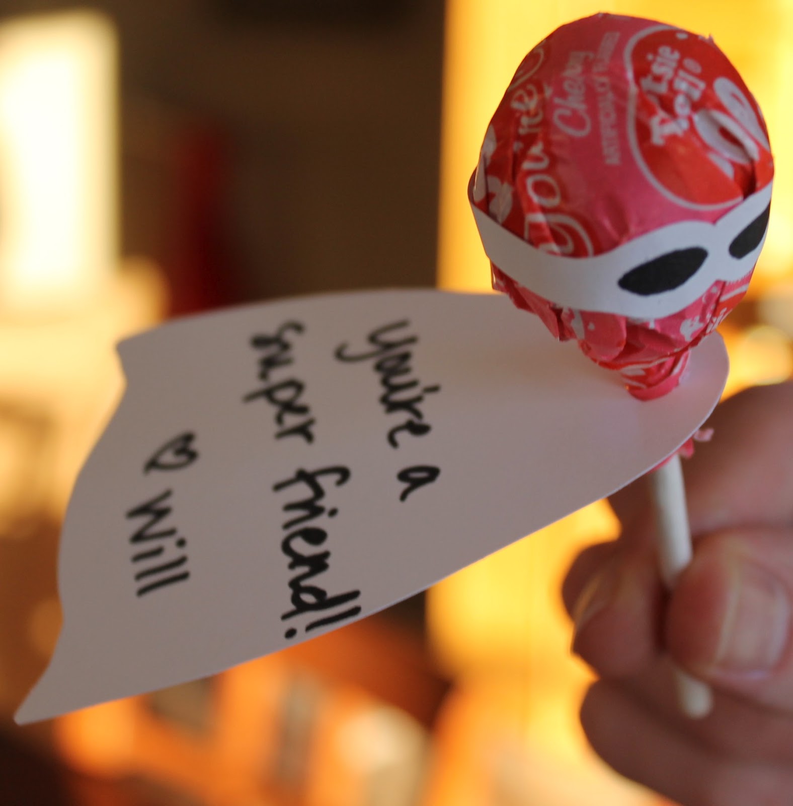 Printable Caped Crusader Superhero Lollipop Valentines - The Purposeful Mom