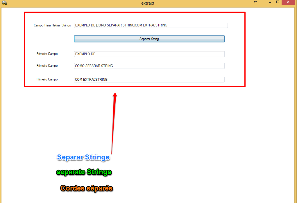 Windev21 Aulas,Estudos e Desenvolvimento: ExtractString - Extrair uma ...