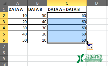 Cara Menggunakan Auto Fill Data Pada Microsoft Excel - Kelas Excel ID