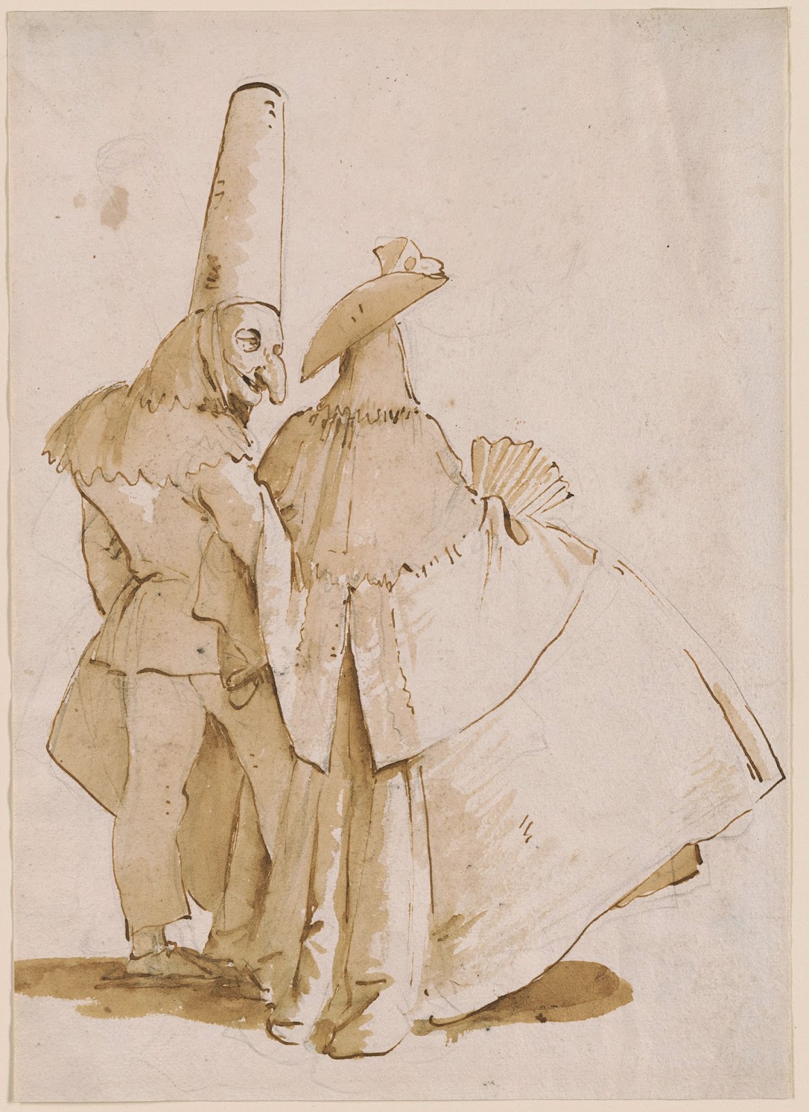 Spencer Alley: Punchinello & His Lady