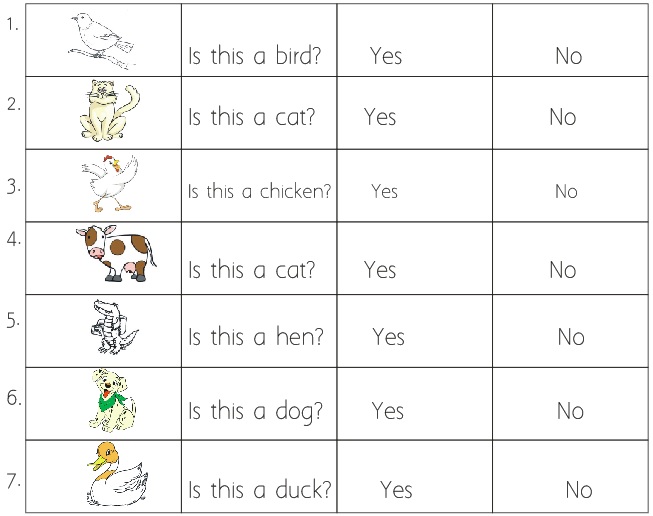 English with Fun ஆங்கிலம் அறிவோம் ஆனந்தமாய் : Starters : Animal yes or ...