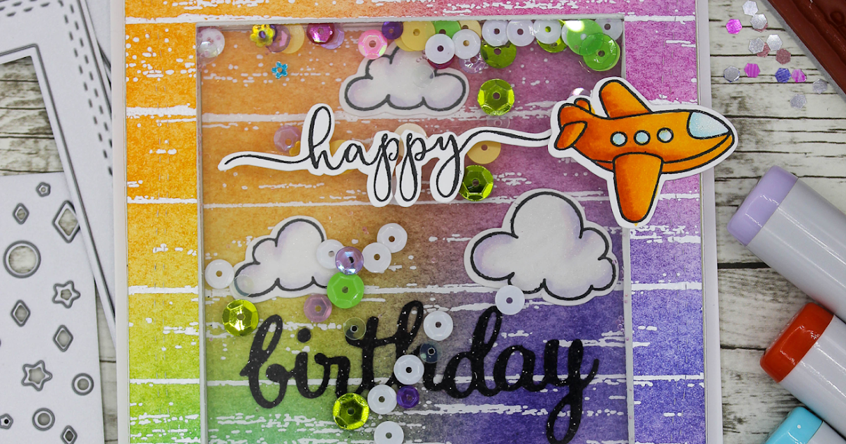 Happy Birthday Fly By - Whimsy Inspirations Blog