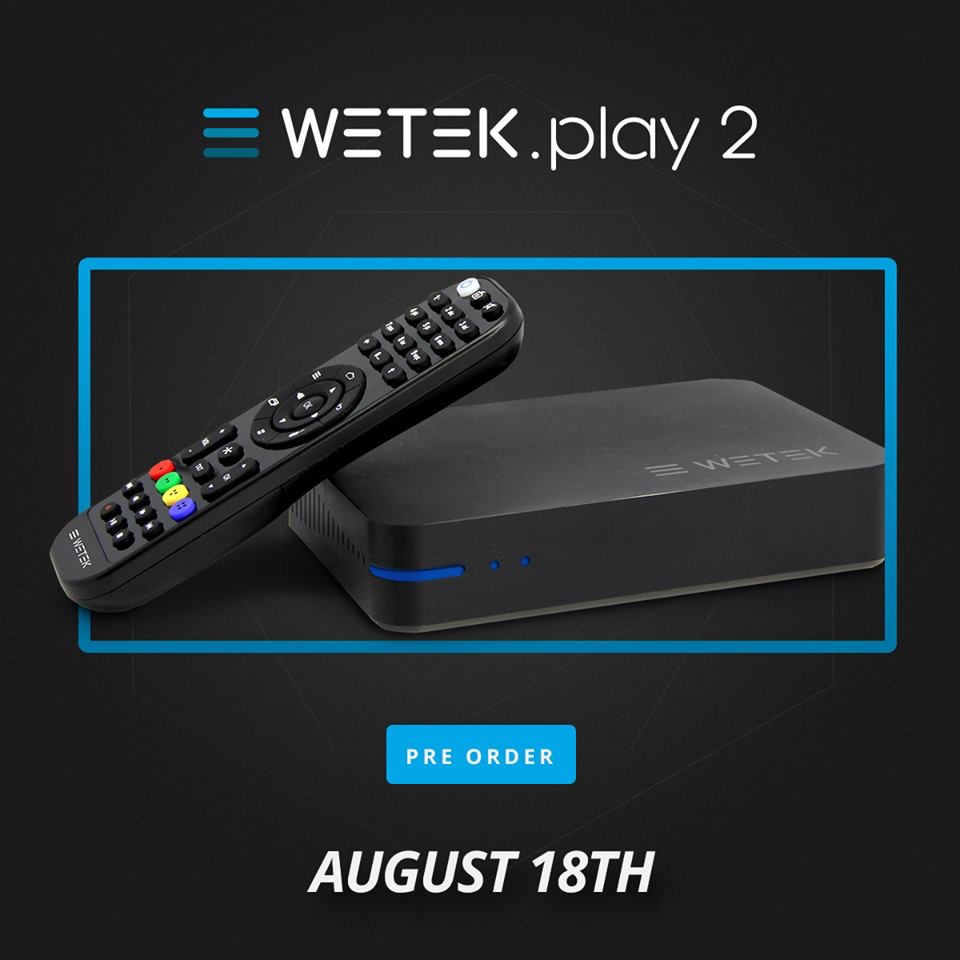 WeTek Play 2 Up For Pre-order - mysatbox.tv