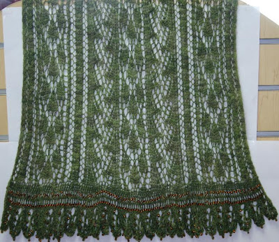 Yarn and Fiber Happenings: The Woodland Path Scarf/Shawl Pattern Leads ...