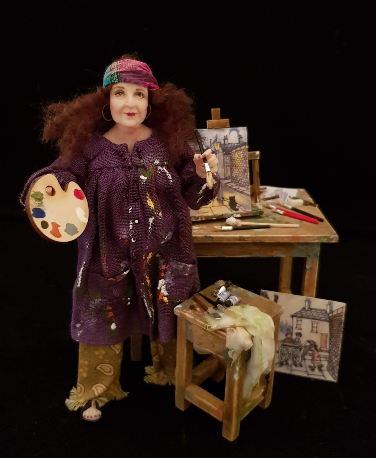 Julie Campbell Doll Artist