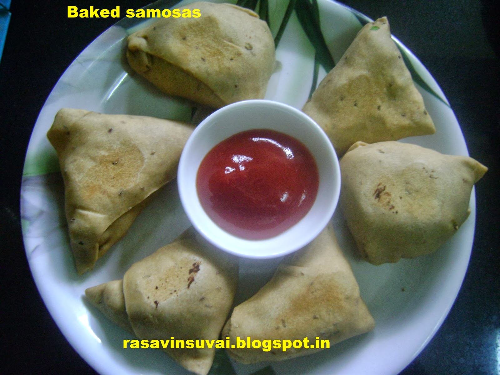 Raji Ramakrishnan : SAMOSA (TAMARIND POHA SAMOSA)