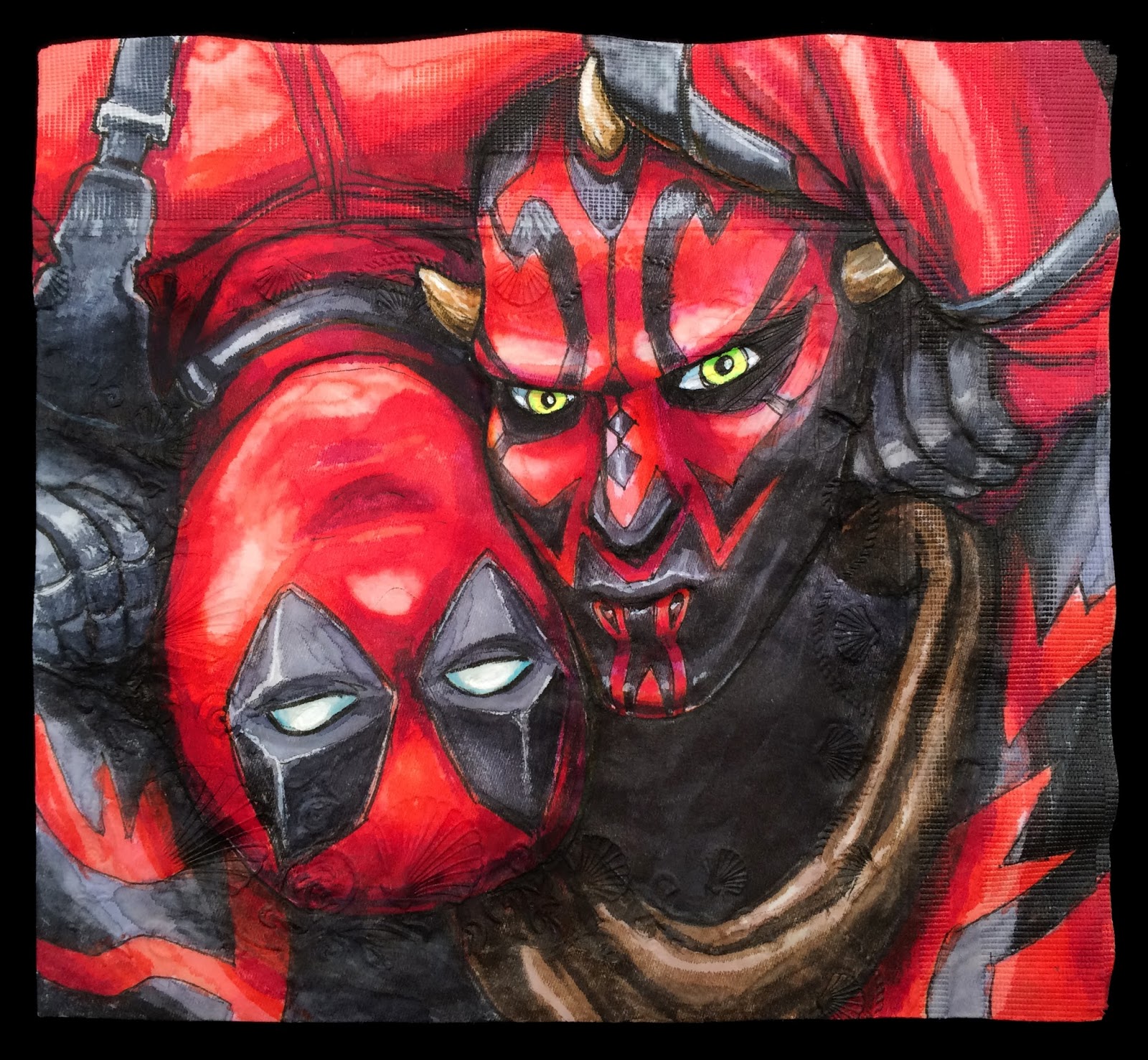 Daily Napkins: DeadMaul / Darth Pool