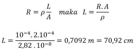 Contoh Soal Hambatan Listrik Lengkap dengan Materi dan Pembahasannya - Gammafis Blog