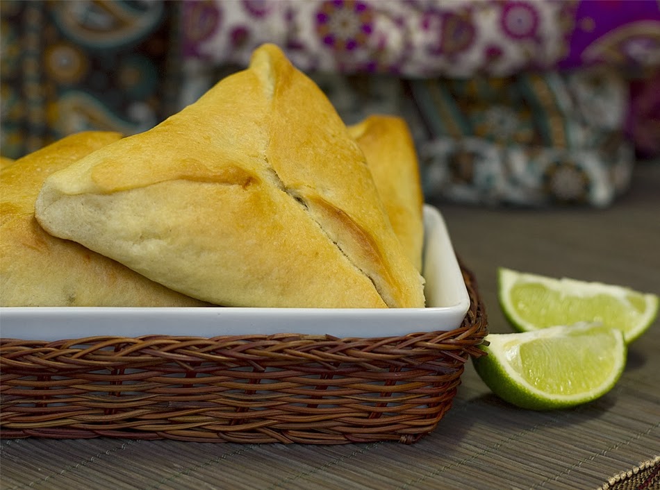 Cantinho Vegetariano: Esfiha (vegana)