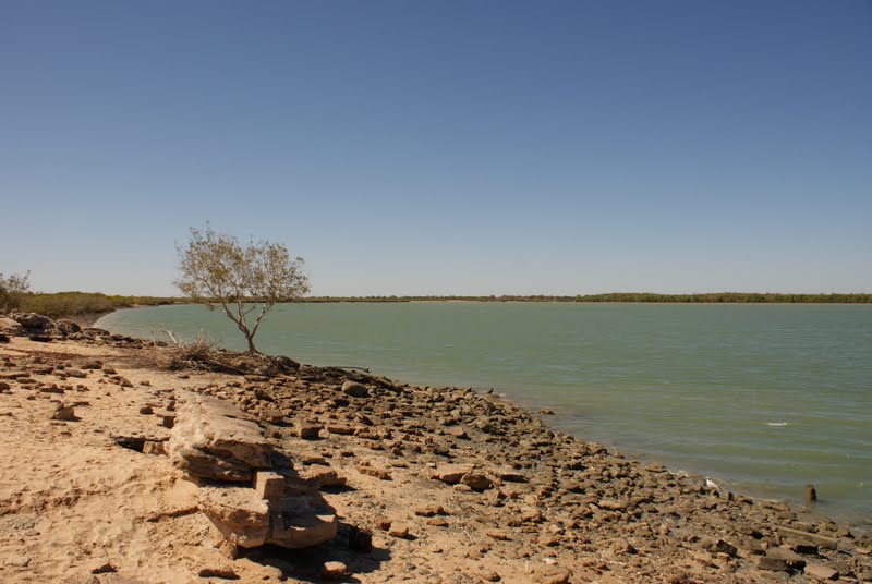Nele & Andrew Around Oz: Gilbert River Rest Area, QLD (73km E of Croydon)