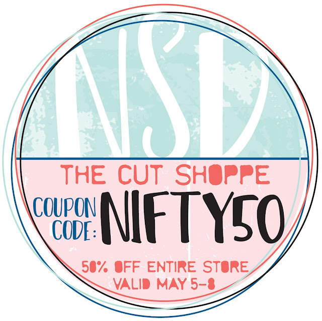 The Cut Shoppe: NSD FREE Cut File & 50% Discount!