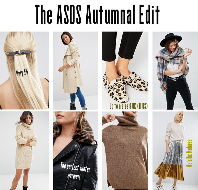 The ASOS eight edit: Autumnal Style – Emily Jane Johnston
