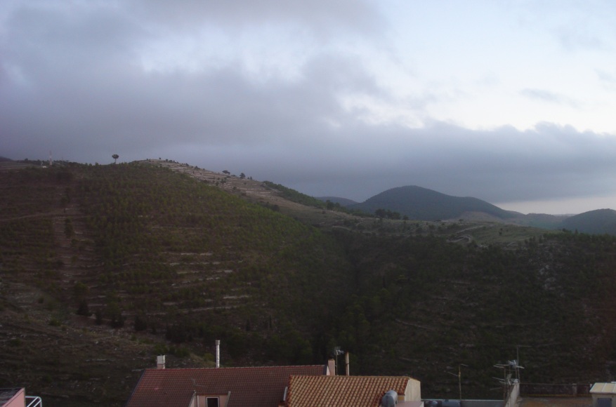 Ragusa turismo: Villa di Chiaramonte Gulfi, paesaggio