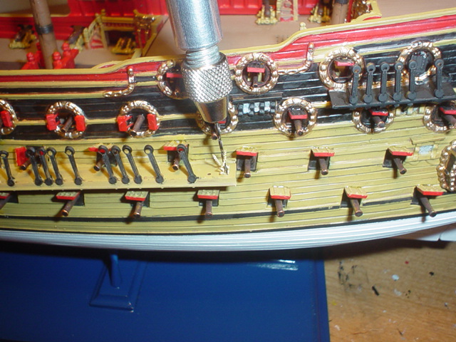 John's Plastic Ships: Standing Rigging