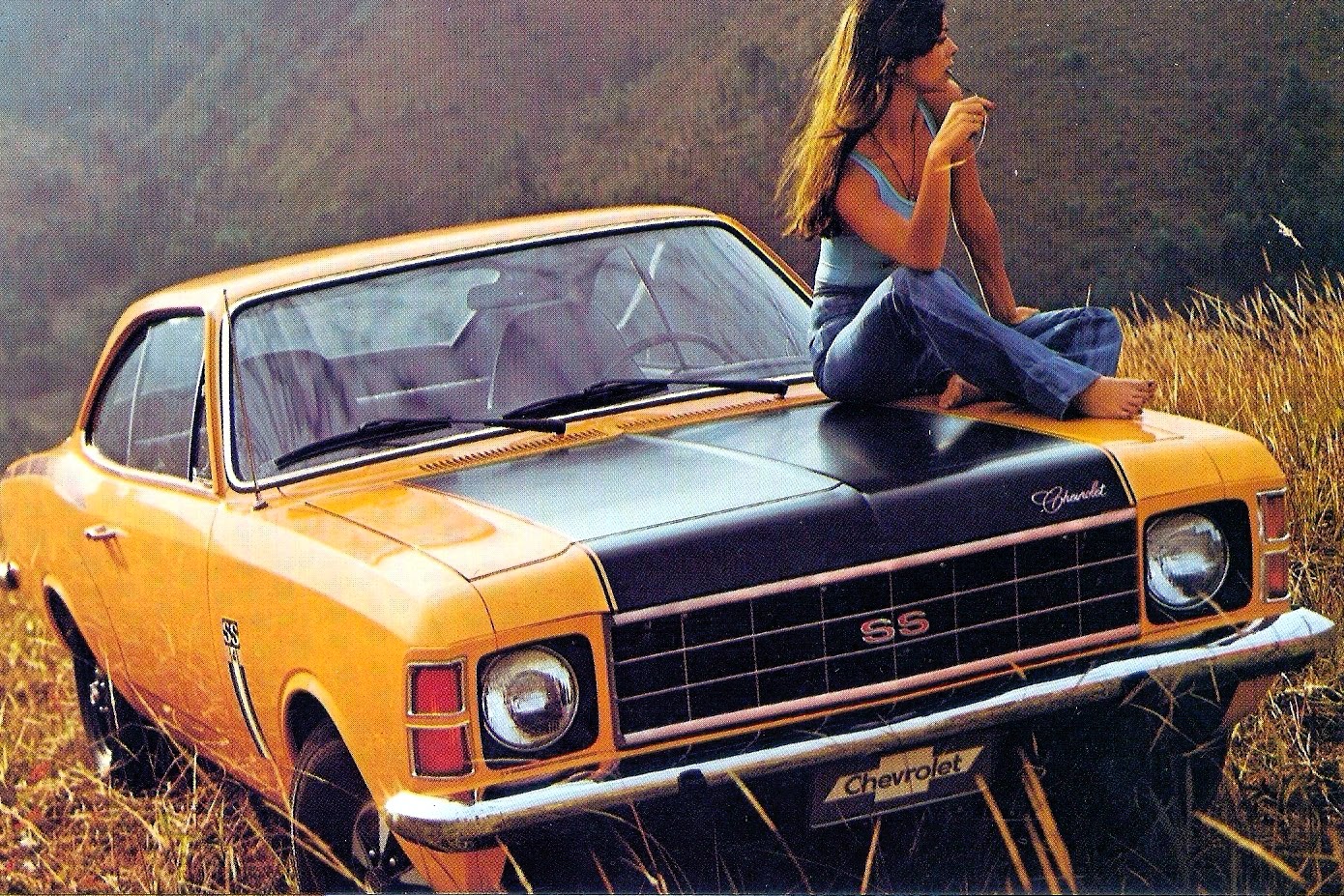 Just A Car Guy: Chevy Opala advertising, 1975