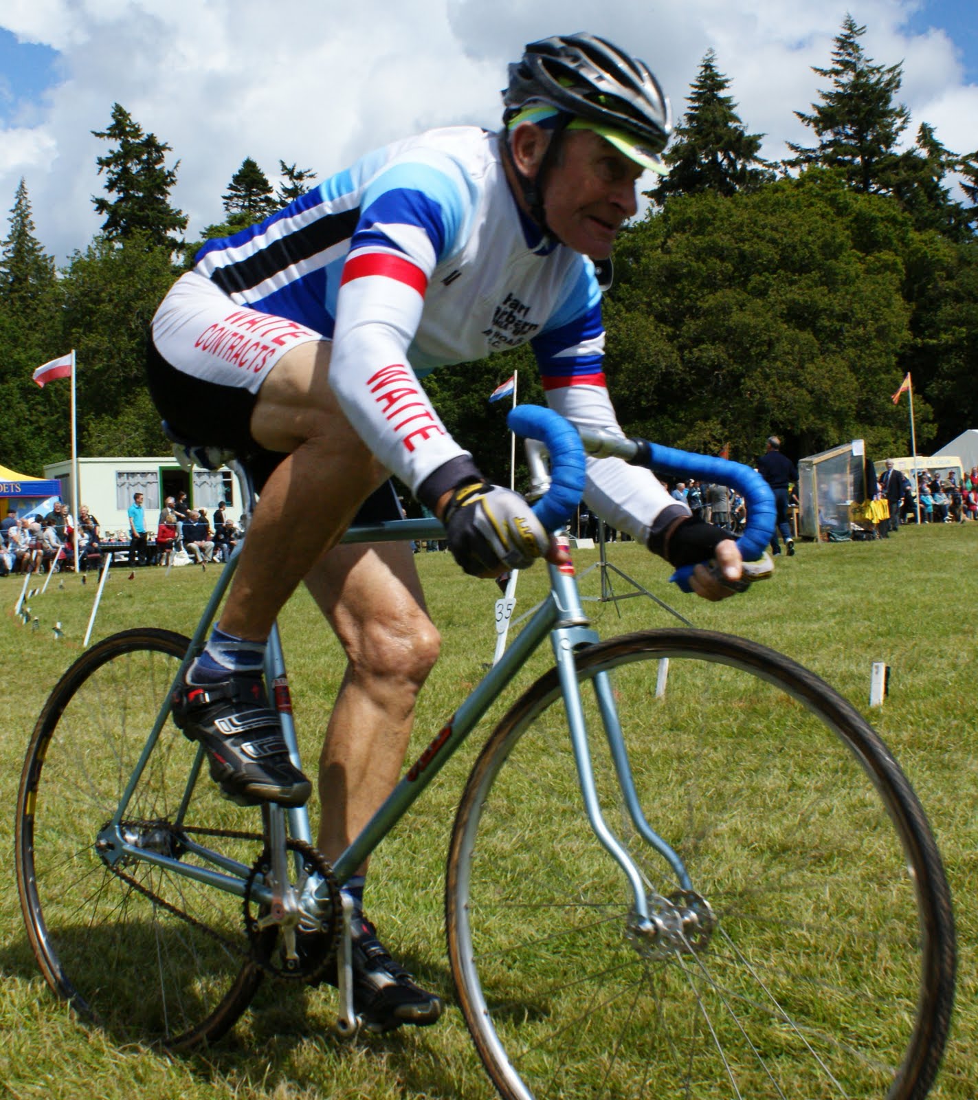 Tour Scotland: Tour Scotland Photograph Cyclist Strathmore Highland ...