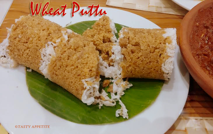 Wheat Puttu / Godhambu Puttu / Healthy Breakfast Ideas