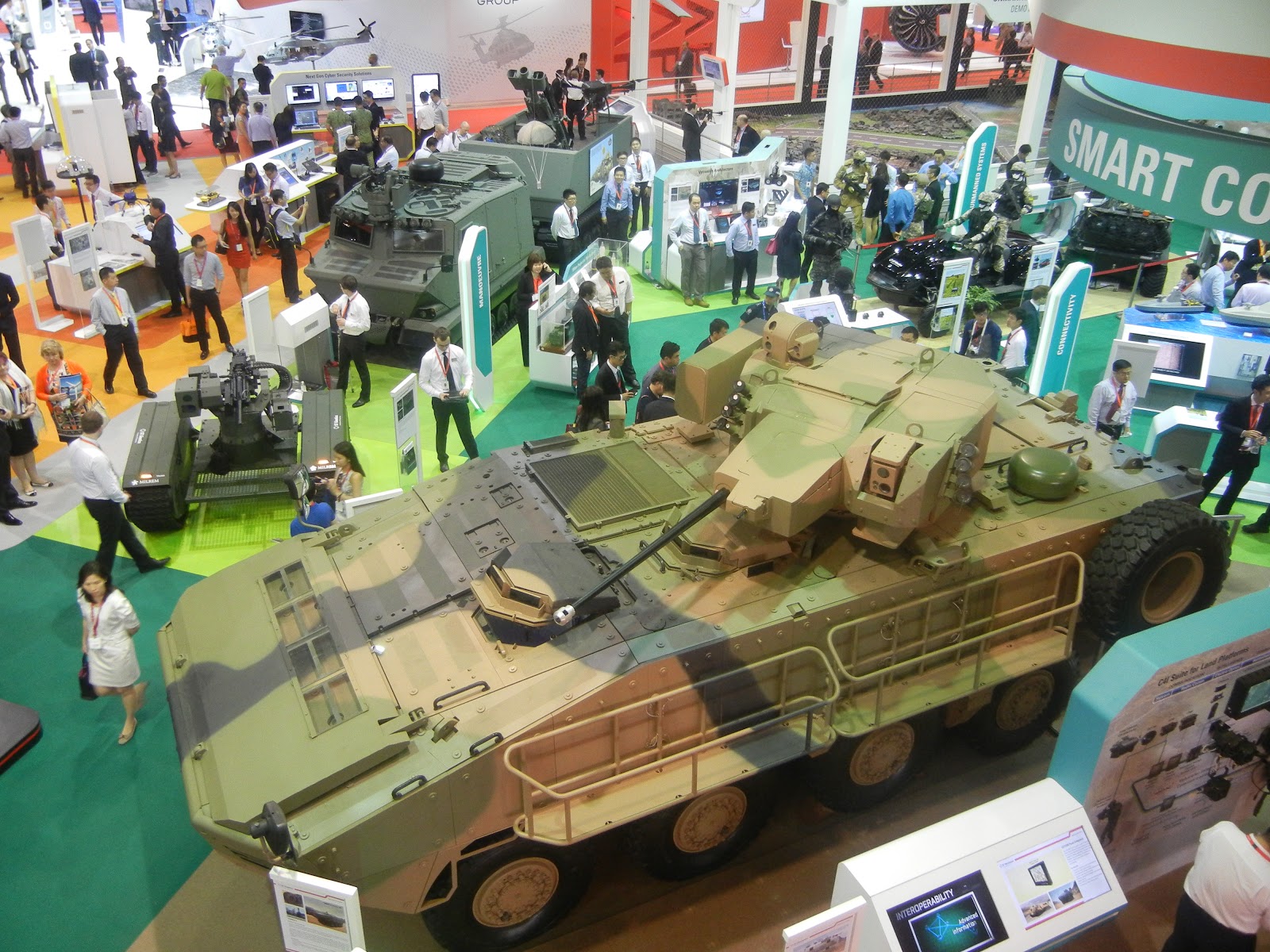 DEFENSE STUDIES: ST Kinetics Debuts 'Track Over Wheels' Concept on ...