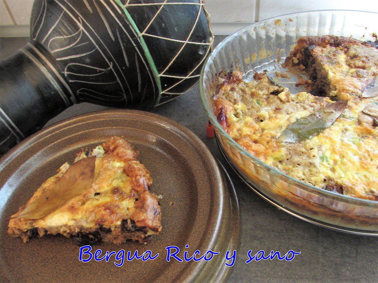 Bergua Rico y sano: Pastel congoleño de ternera: Babute