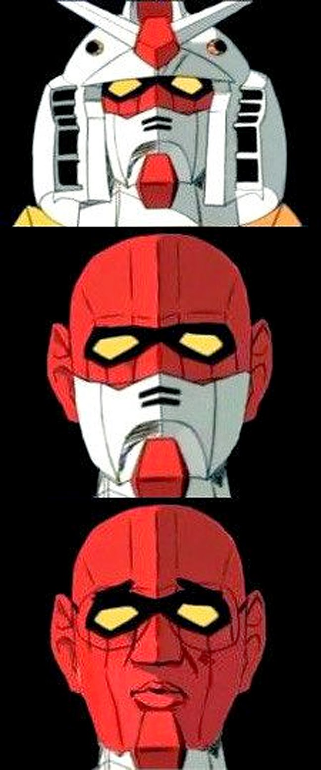 RX-78-2 Gundam's Real Face - Fan Art - Gundam Kits Collection News and ...