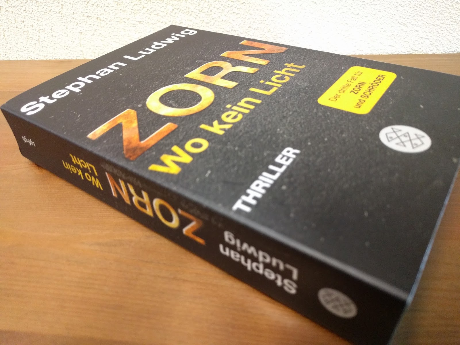 Stephan Ludwig - Zorn 3 Wo kein Licht | Mademoiselle Cake liest
