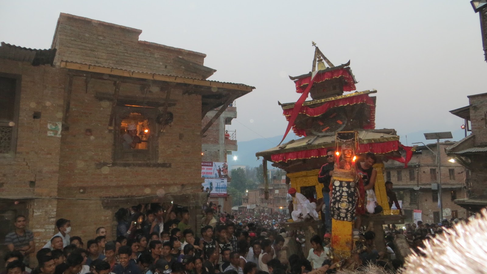 Bisket Jatra - Nepali New Year Festival in Bhaktapur