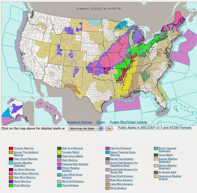 Geology in Motion: A National Weather Service "Critical Weather Day ...