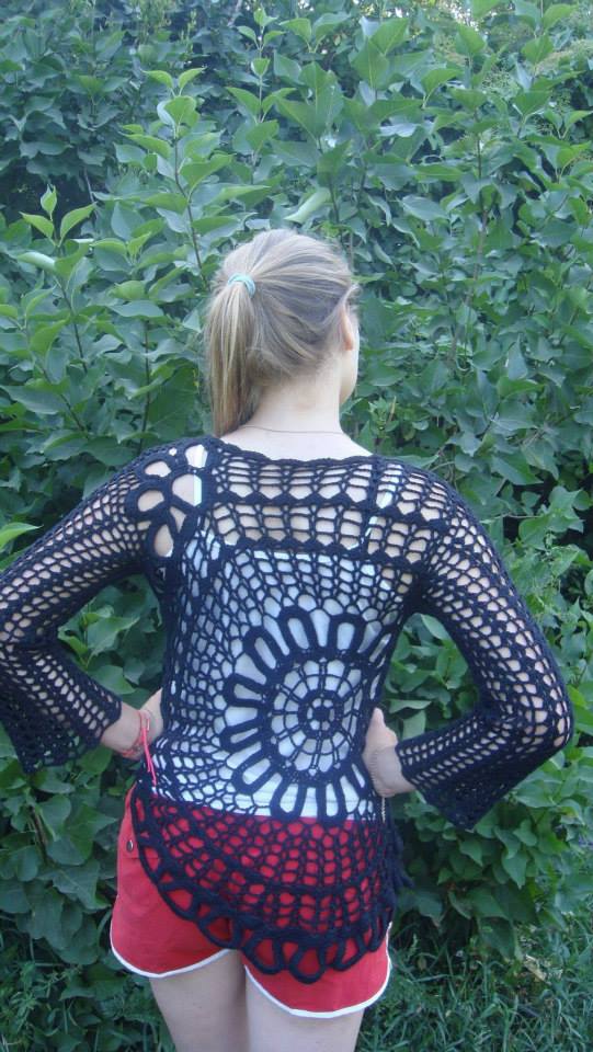 Lucru de mana crosetat, tricotat: Bluze ,veste tricotate si crosetate