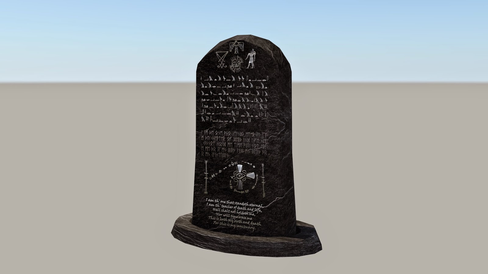 BA8 Environment design: Rosetta Stones