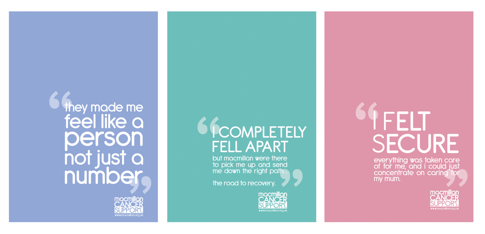 jra graphics.: Macmillan Cancer Support Posters