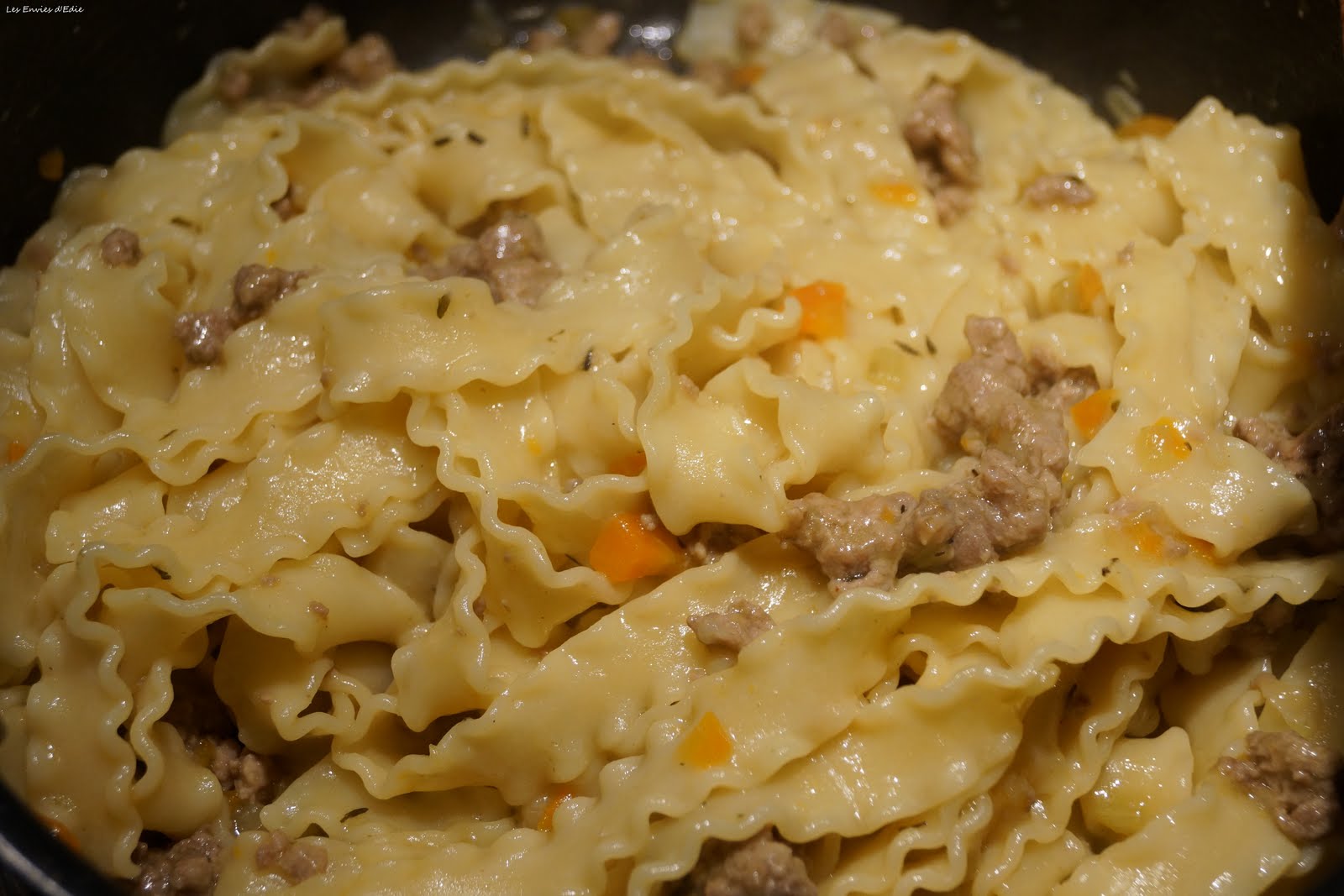 Amuse Bouffe: Mafaldine au Ragout de Canard/Mafaldine al Ragù di Anatra
