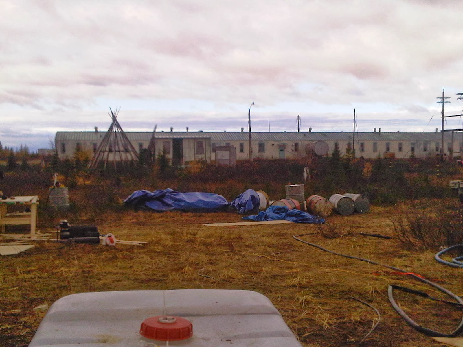 Camping Canadian: Mid-Canada Line Sector Control Station 500 - Winisk