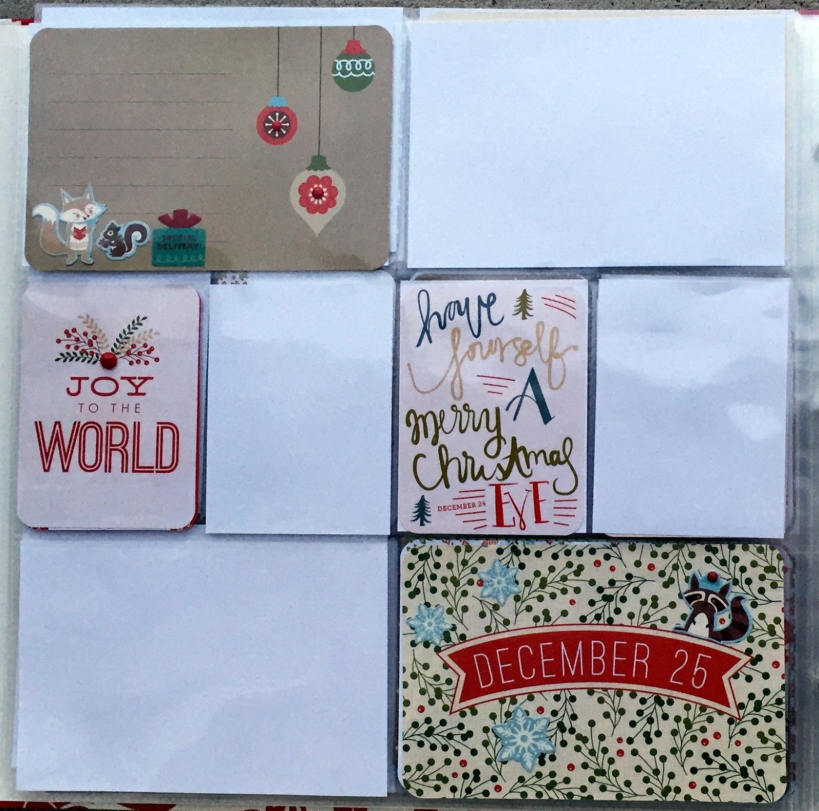 Michelle's Handmade World: December Daily, Picture A Day Album Workshop
