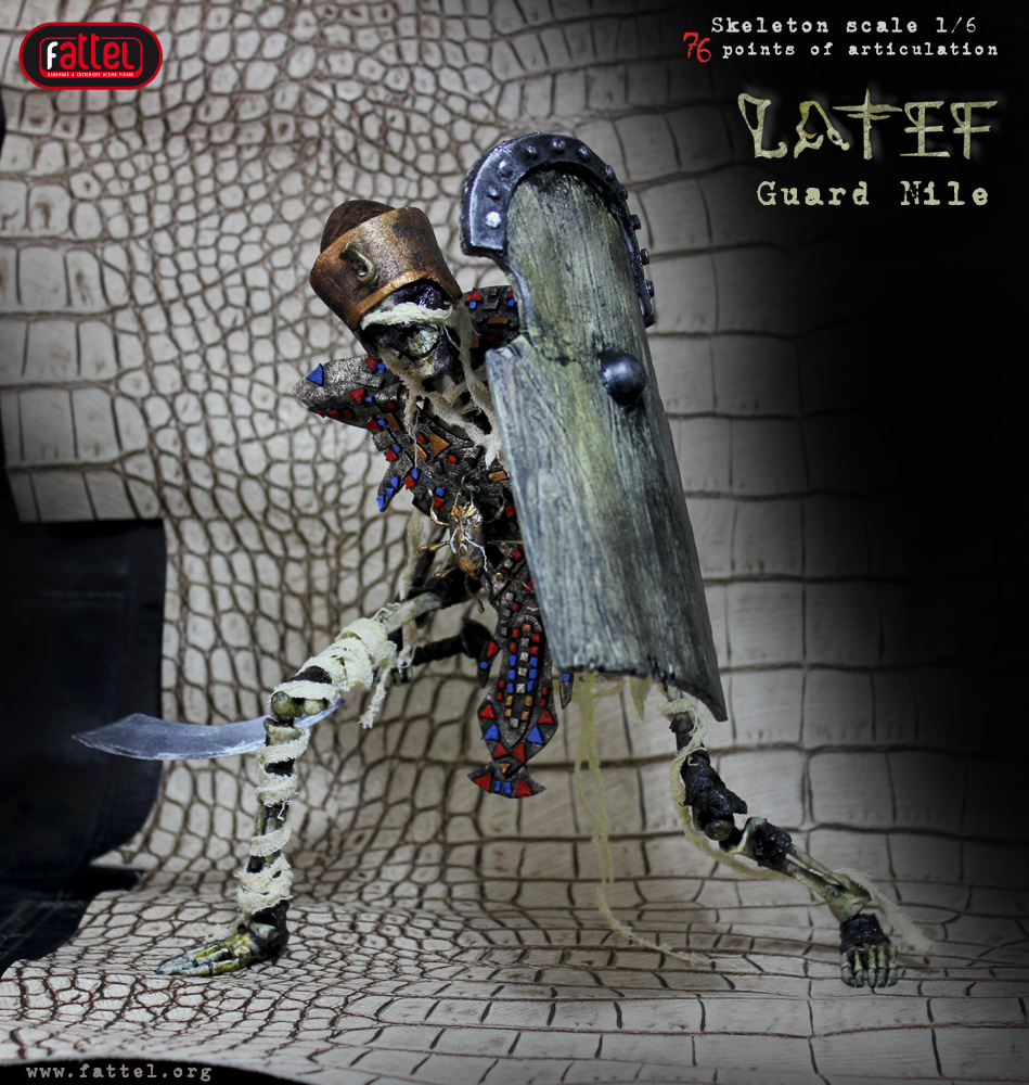 Action figure skeleton by Fattel: September 2015