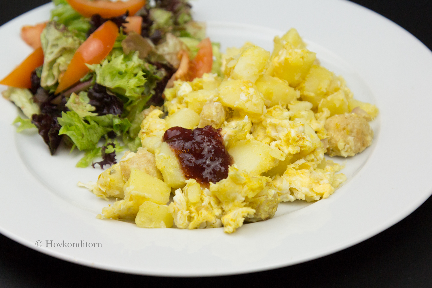 Pyttipanna with Curry