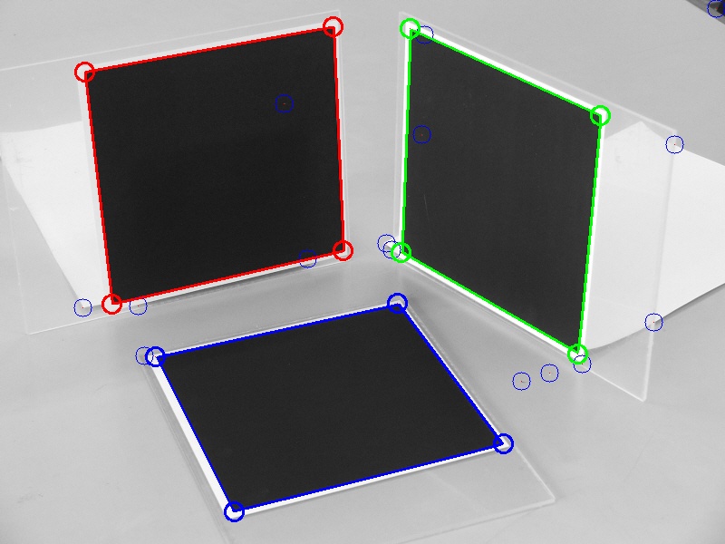 MARE's Computer Vision Study.: Rect Corner Detection / C++, OpenCV1.0 / 사각형 모서리 찾기