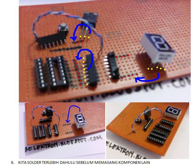 BELAJAR ELEKTRONIKA: TUTORIAL MEMBUAT PROJECT CLOCK, ENCODER DAN ...