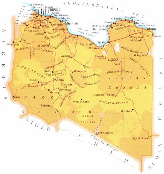 Libya: Maps