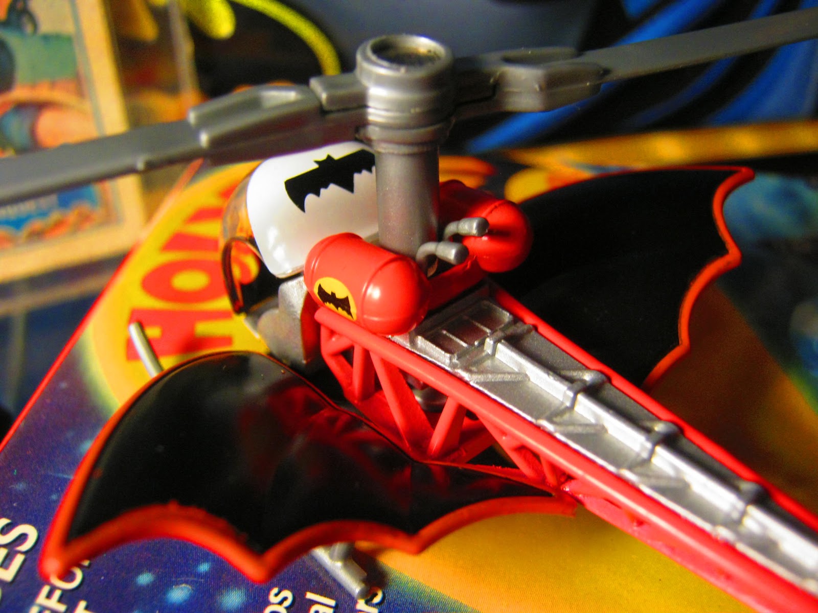 Under the Giant Penny: 1966 Batcopter by Hotwheels