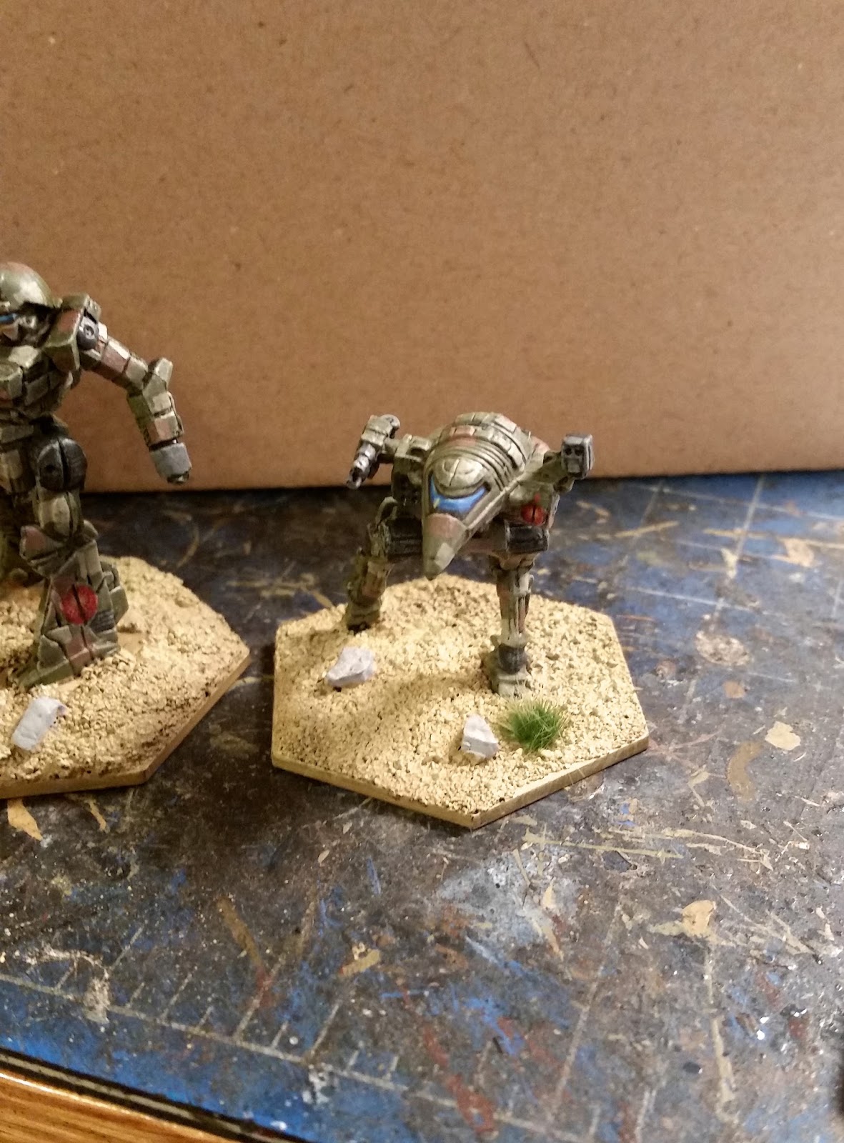 Broke Low: Basing Tutorial (Battletech)