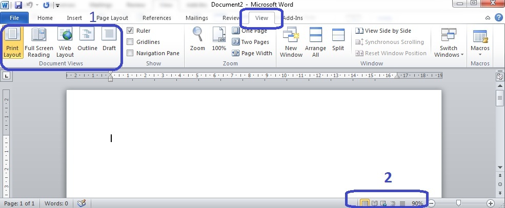 Wahana-Edukasi: Apa saja Tampilan “Document View” yang di Sediakan ...